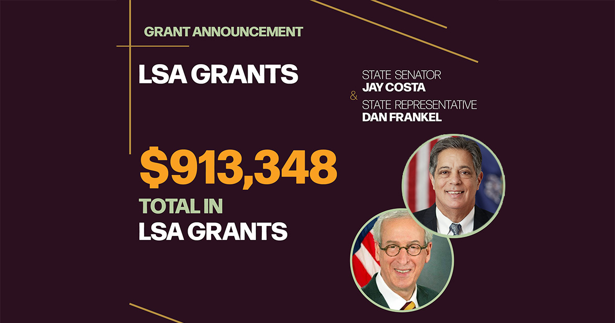 Democratic Leader Jay Costa, Representative Dan Frankel Announce LSA ...